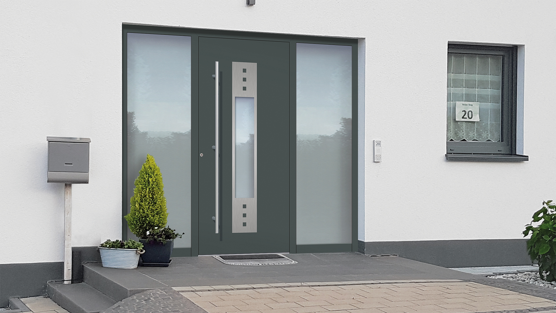 Groke Aluminiumhaustüren | Elementos24, Goslar